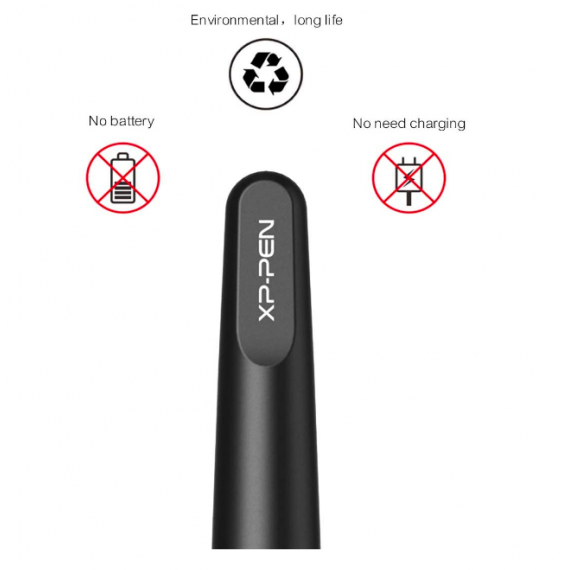 XP Pen P05 Graphics Drawing Tablet Pen Battery-Free Stylus with 8192 ...