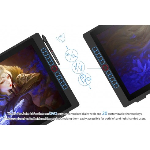 XP Pen Artist24 Pro Drawing Pen Display Graphics Tablet 23.8 Inch Screen