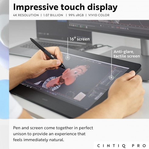 Wacom Cintiq Pro 16 Creative Pen and Touch Display
