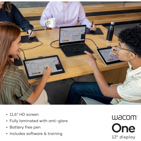 Wacom One 12 Drawing Tablet with Screen (2023)
