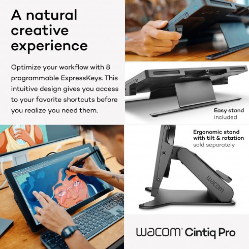 Wacom Cintiq Pro 17 Creative Pen and Touch Display