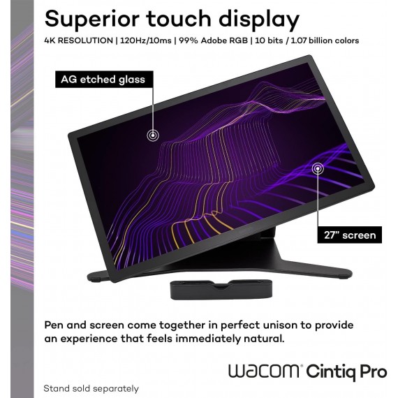 Wacom CINTIQ PRO 27 with Stand